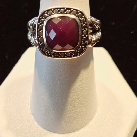 John Hardy | Jewelry | Jai Faceted Gemstone Silver Ring | Poshmark
